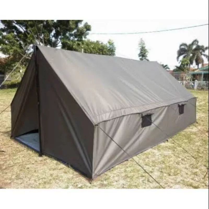 Jual tenda pramuka bahan d300 korea plus sablon | Shopee Indonesia