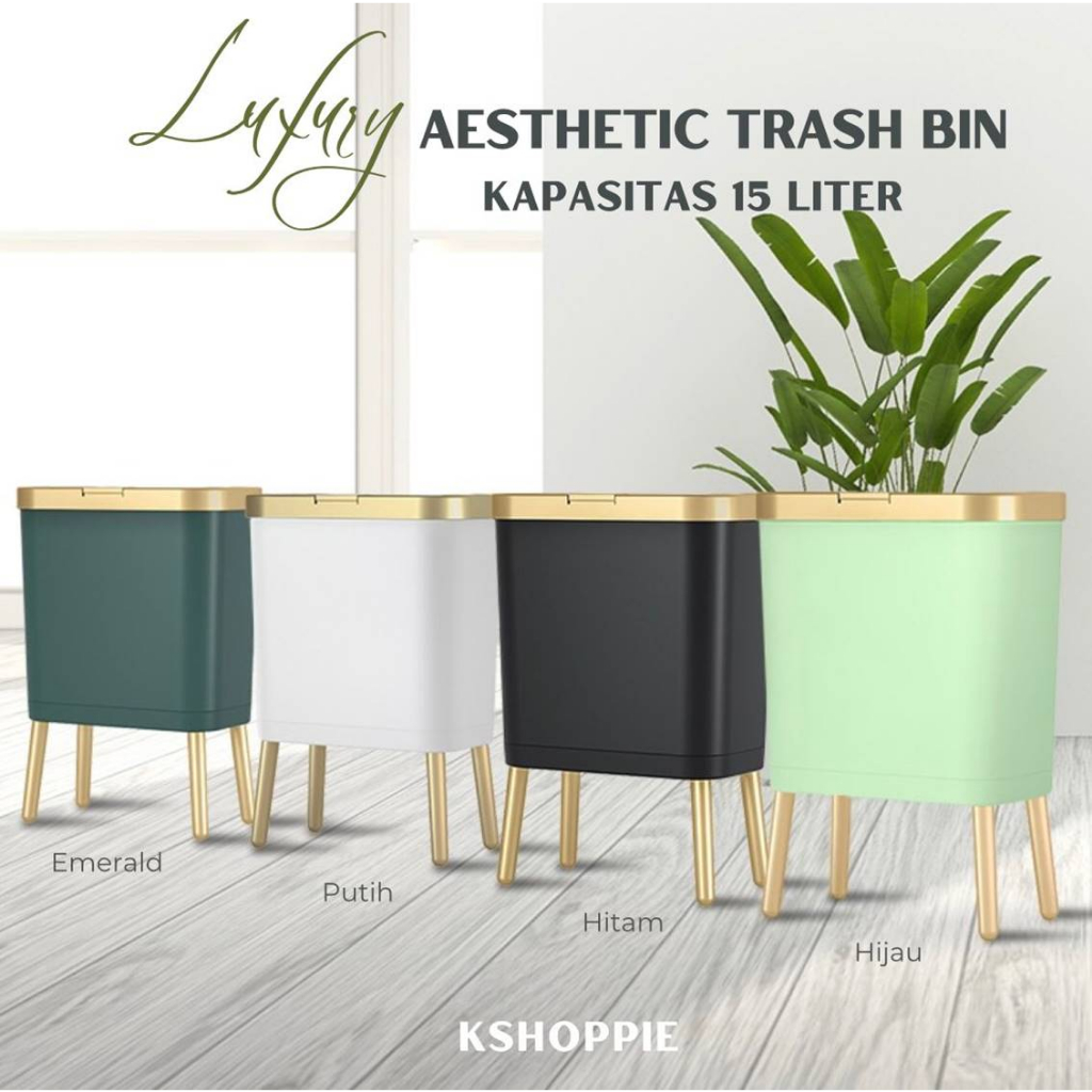 Jual Trash Bin Luxury / Tempat Sampah Gold / Tong Sampah / Tong Sampah ... Jual Trash Bin Luxury / Tempat Sampah Gold / Tong Sampah / Tong Sampah ...