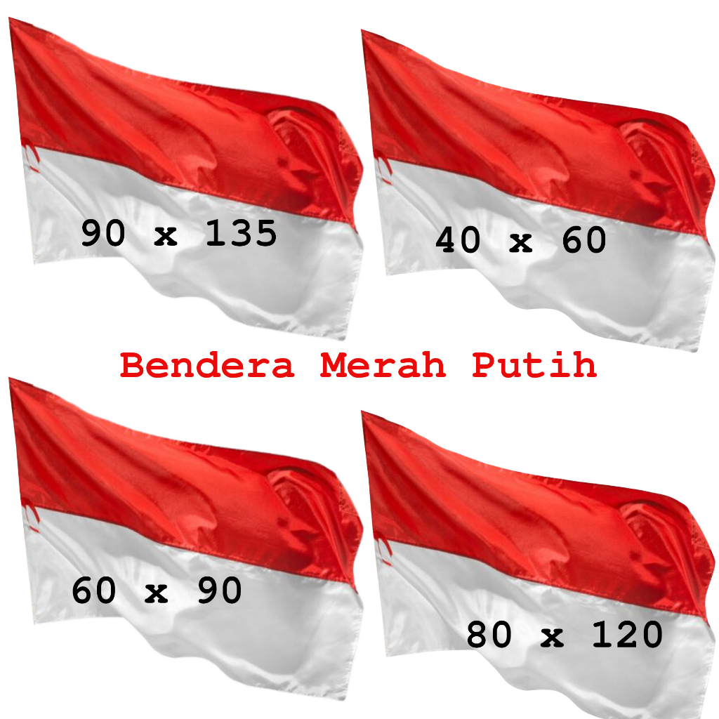 Jual Bendera Merah Putih Kain Bendera Indonesia Bendera Kain Merah ...