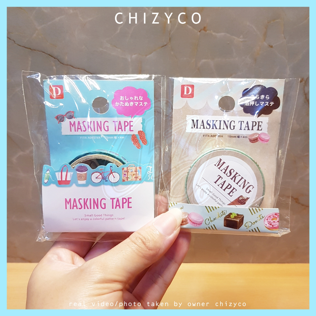 Jual MASKING TAPE STICKER | SCRAPBOOK DECORATE STICKER | JAPAN ...