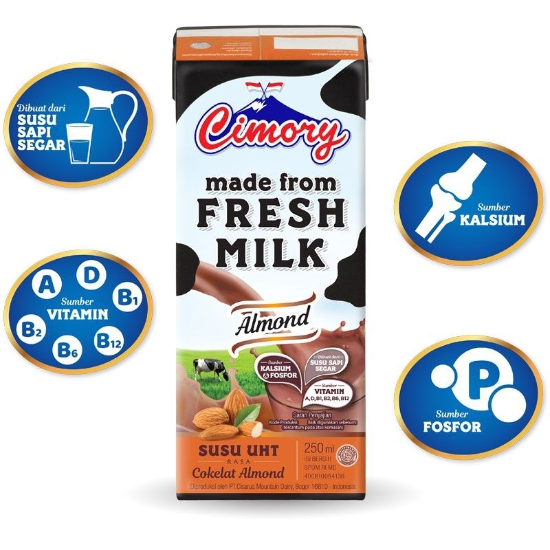 Jual Cimory UHT Fresh Milk | Shopee Indonesia