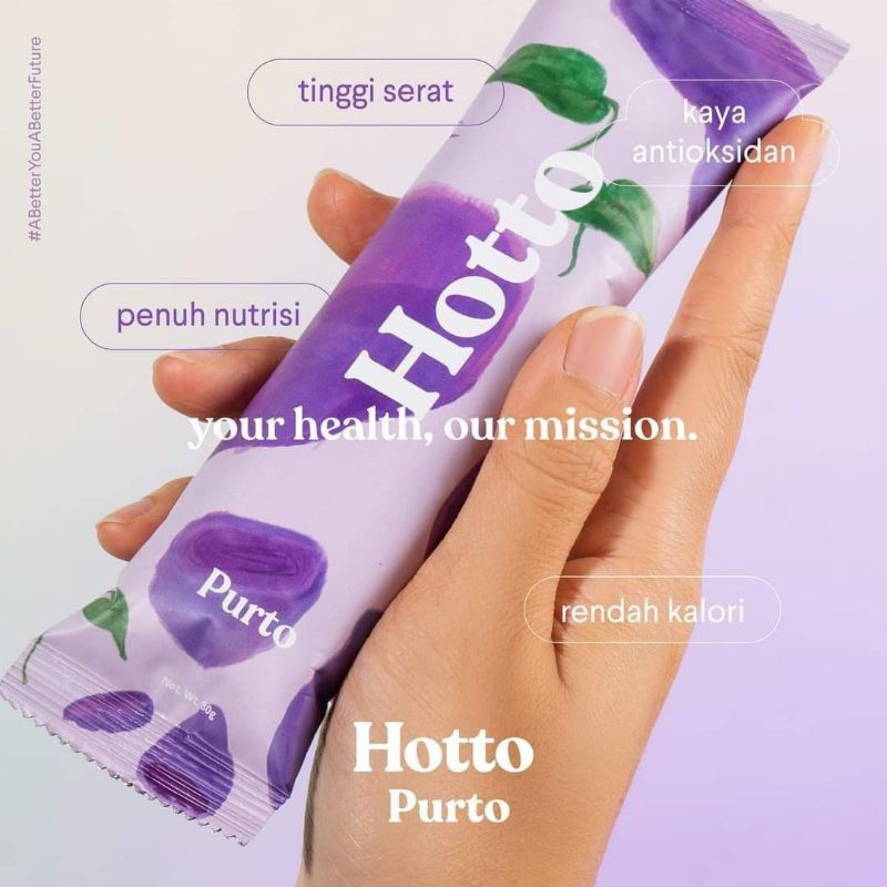 Jual [BISA COD] HOTTO PURTO MULTIGRAIN WITH PURPLE POTATO ORIGINAL 1 ...
