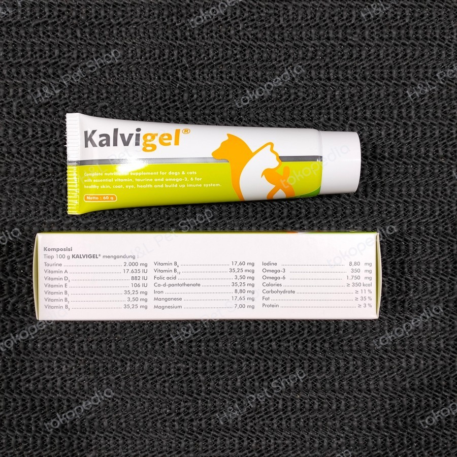 Jual VITAMIN KALVIGEL 60 gr original Kalbe -Setara dengan nutriplus gel ...