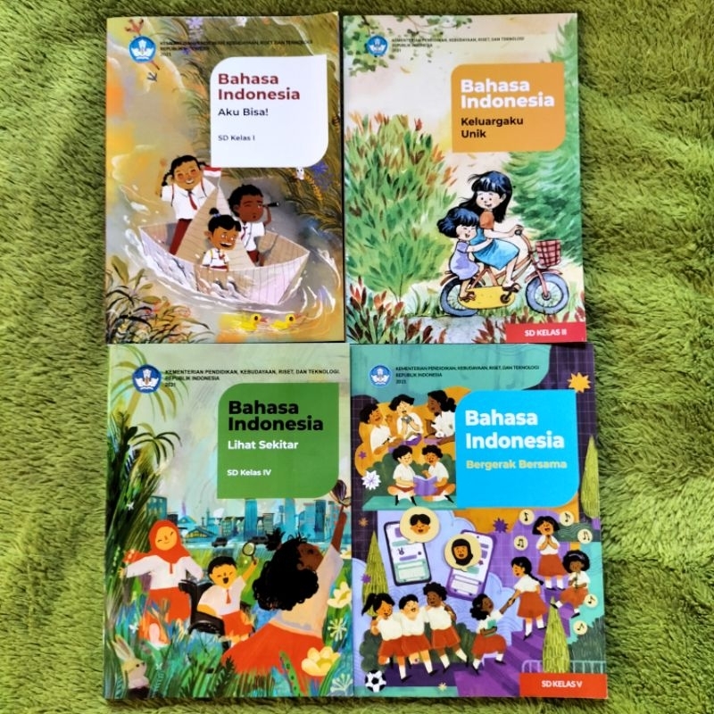 Jual ORIGINAL BUKU BAHASA INDONESIA AKU BISA KELUARGAKU UNIK LIHAT SEKITAR BERGERAK BERSAMA ...