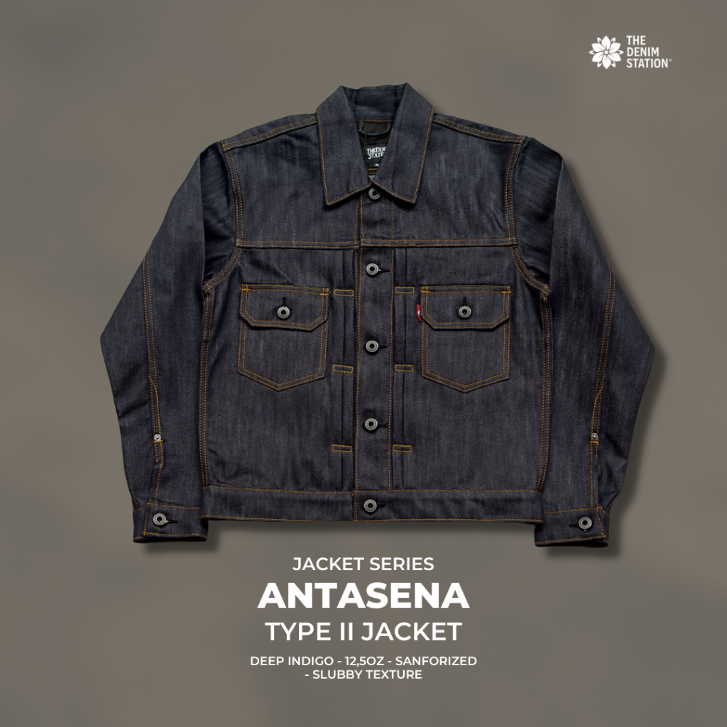 Jual The Denim Station - Antasena 12,5oz Jacket Type II (Ready Stock ...