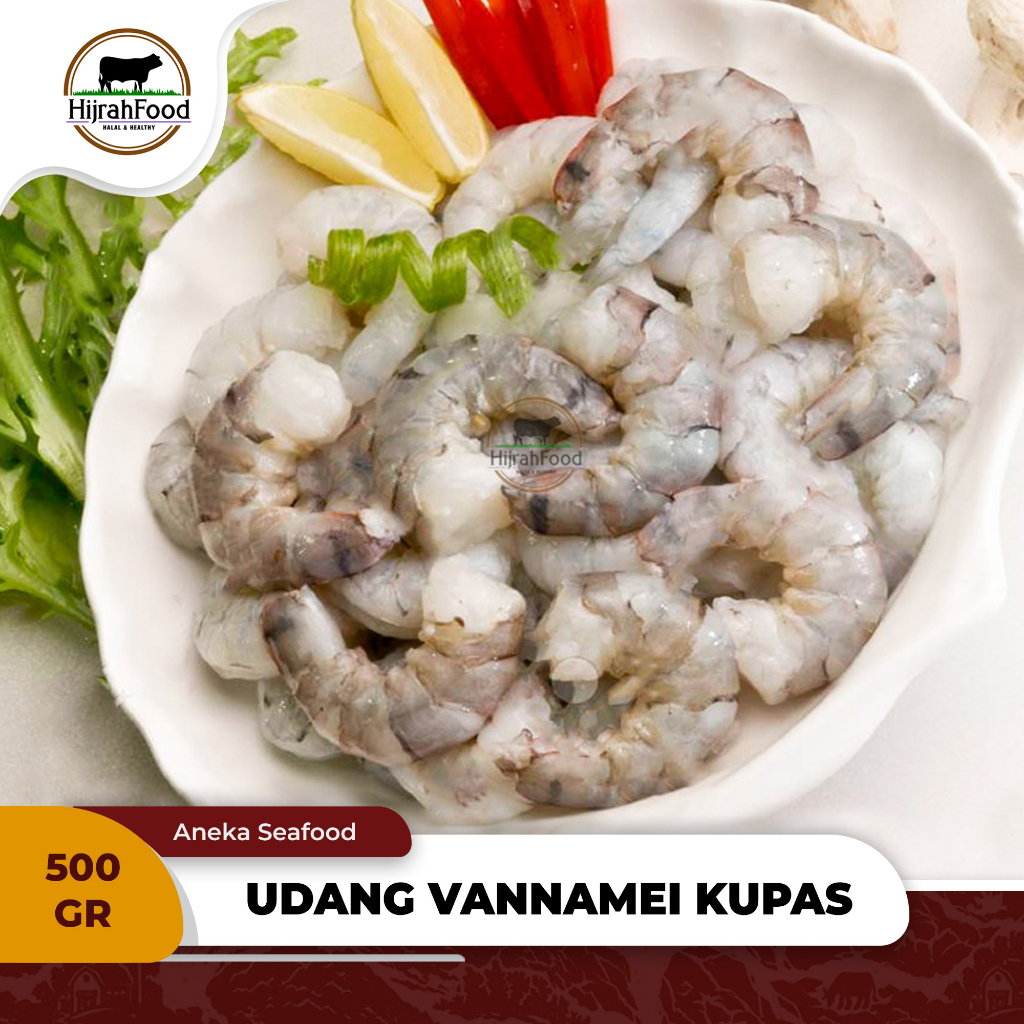 Jual Udang Vaname Kupas Tail On Cooked | Vannamei Shrimp Frozen ...