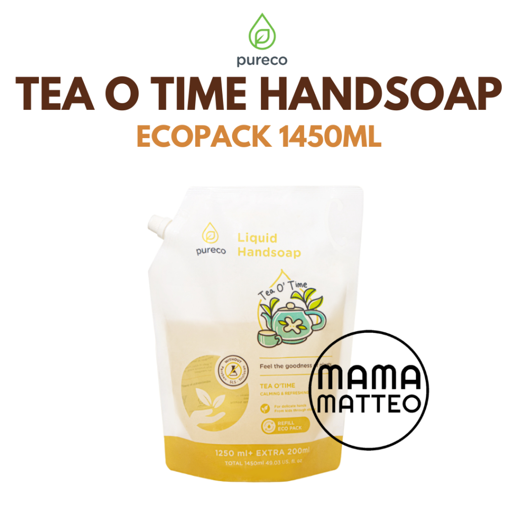 Jual Pureco Liquid Detergent Detergen / Dish Bottle Soap / Softener 1450ml / Sabun Handsoap ...