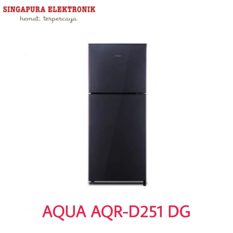 Jual Aqua kulkas 2 Pintu AQR-D251 (DG) | Shopee Indonesia