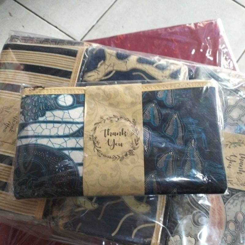 Jual sovenir dompet batik kemas plastik isi 50 pcs | Shopee Indonesia