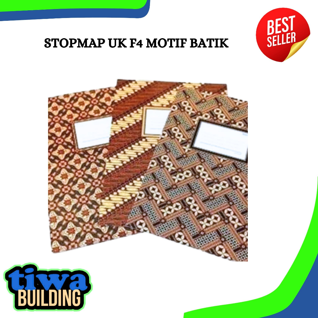 Jual MAP/STOPMAP UKURAN F4/FOLIO MOTIF BATIK | Shopee Indonesia