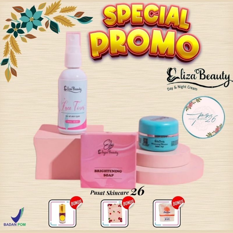 Jual ( READY) PAKET ELIZA BEAUTY CREAM ORIGINAL BPOM BY EBY KEMASAN ...
