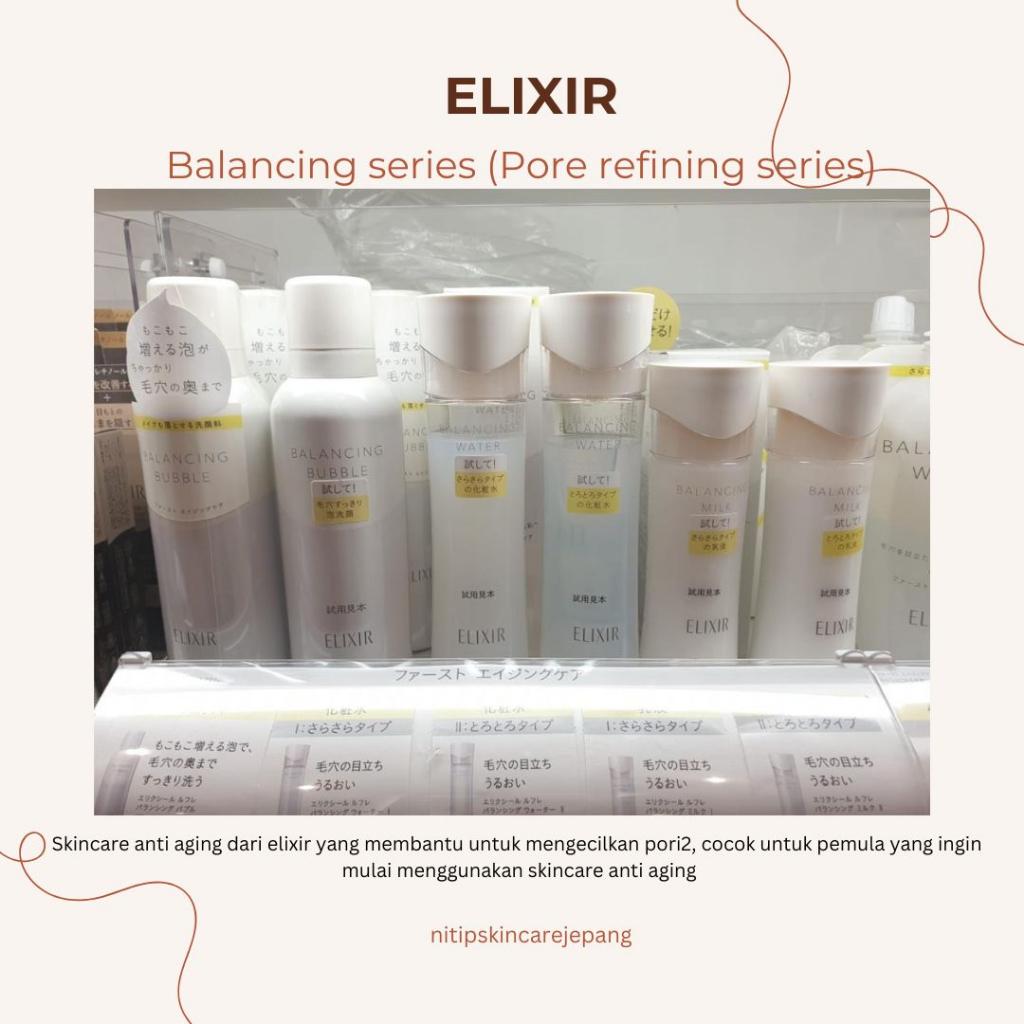 Jual PO jepang -- ELIXIR balancing series original japan anti aging skincare | Shopee Indonesia