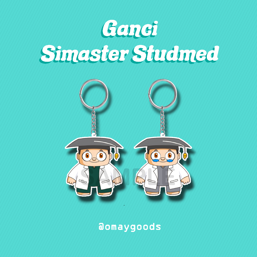 Jual Gantungan Kunci Simaster UGM Studmed Series | Shopee Indonesia