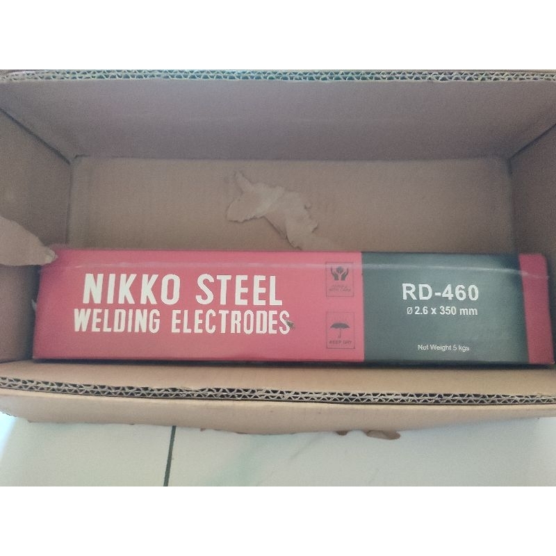 Jual kawat las niko steel RD 460 dia 2,6 @5kg | Shopee Indonesia