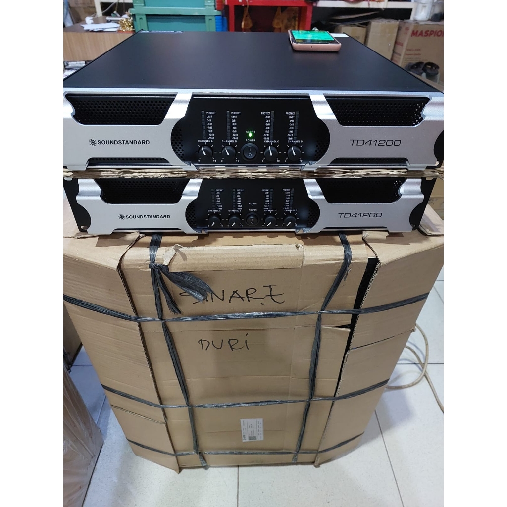 Jual Power Sound Standard TD41200 - Power 4 Channel Class TD ...