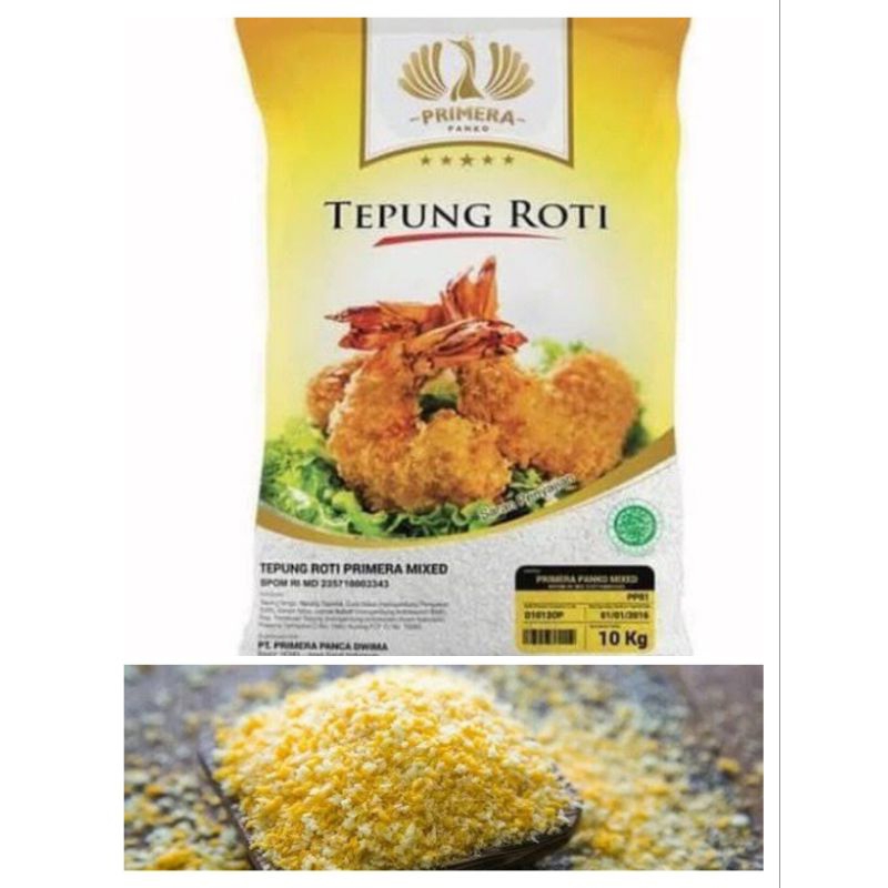 Jual Tepung panir kuning Primera Panko Mix Repack 1kg | Shopee Indonesia