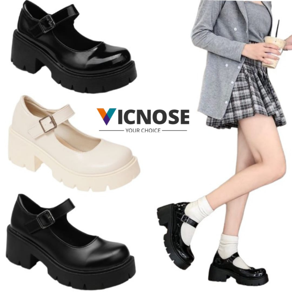 Jual Sepatu docmar kekinian loafers wanita Loly MJ | Shopee Indonesia