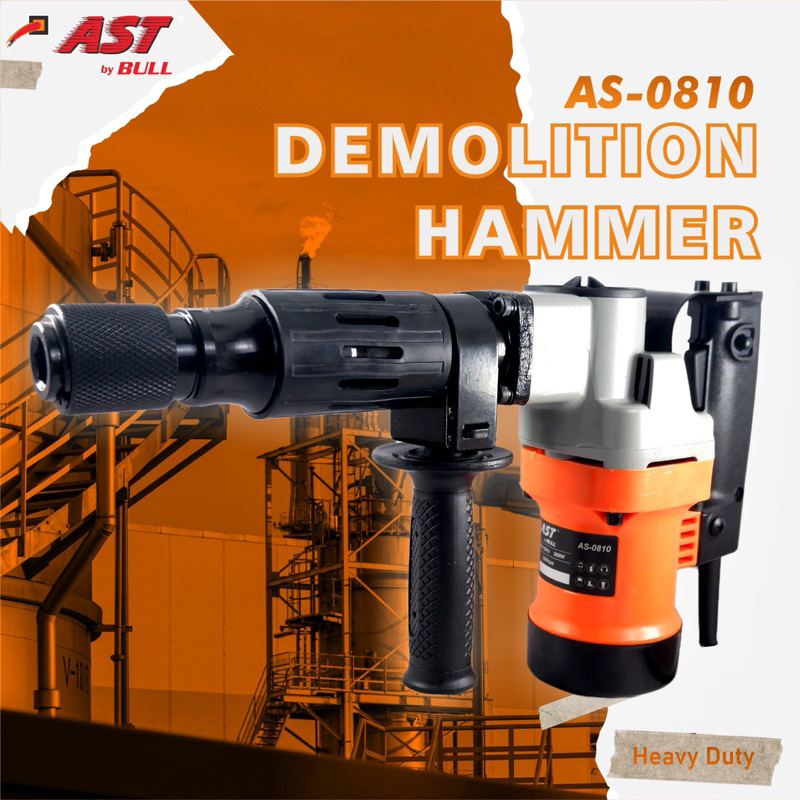 Jual BULL AST demolition hammer mesin bor bobok beton model AS-0810 ...