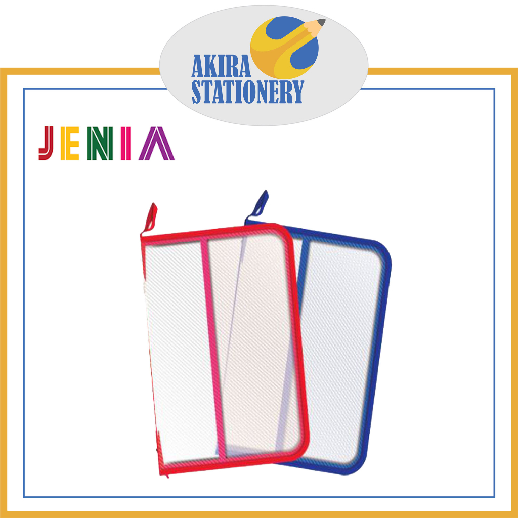 Jual Map Plastik Resleting JENIA Gantung / Plastic Zipper Bag / Map ...