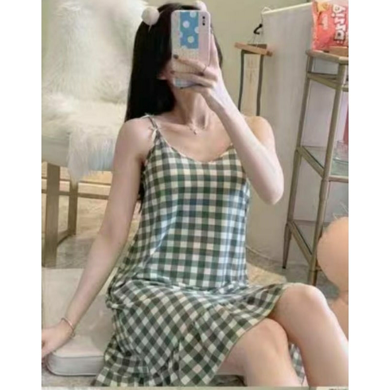 Jual Daster tali satu cup bra import/Daster tanktop cup bra sexy ...