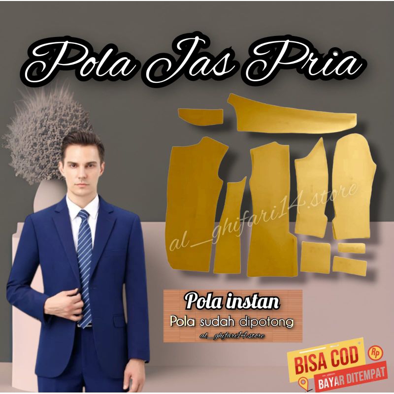 Jual POLA JAS PRIA, POLA INSTAN JAS PRIA DEWASA | Shopee Indonesia