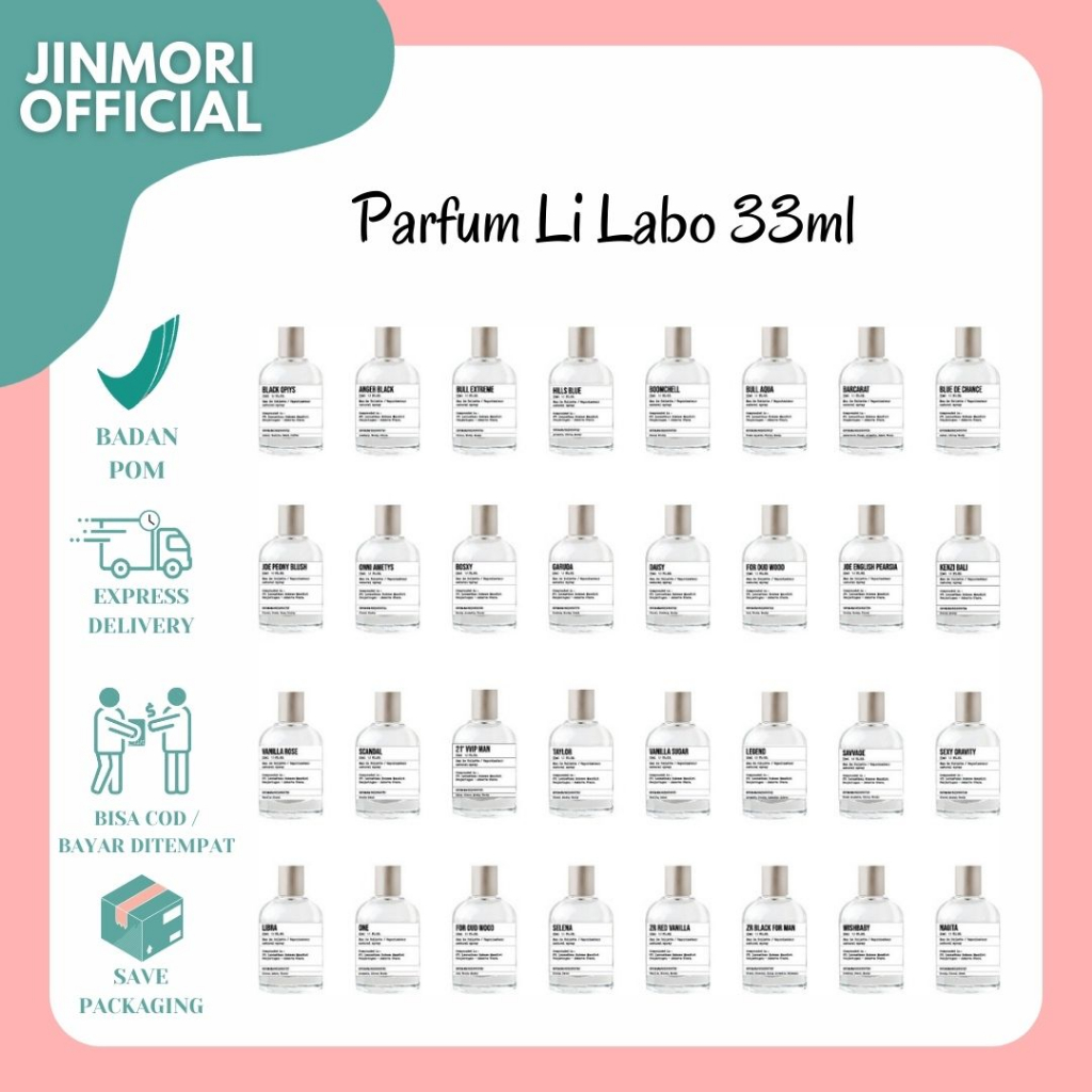 Jual JM - [BPOM] Parfum Le Labo 33ml Premium / Parfum Li Labo Nagita Slav 33ml Best Seller ...