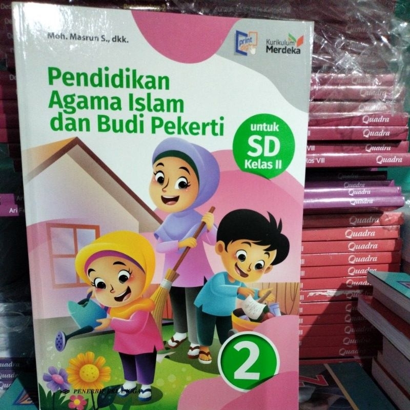 Jual pendidikan agama Islam dan Budi pekerti kelas 2 SD penerbit Erlangga kurikulum merdeka ...