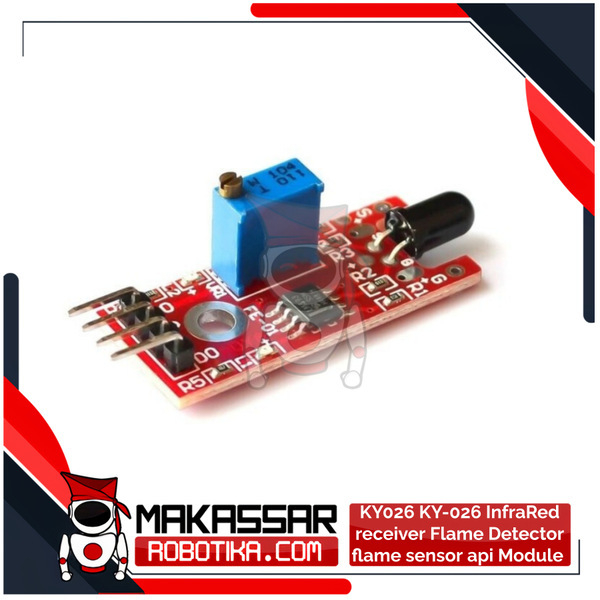 Jual KY026 KY-026 InfraRed receiver Flame Detector Flame Sensor Api ...