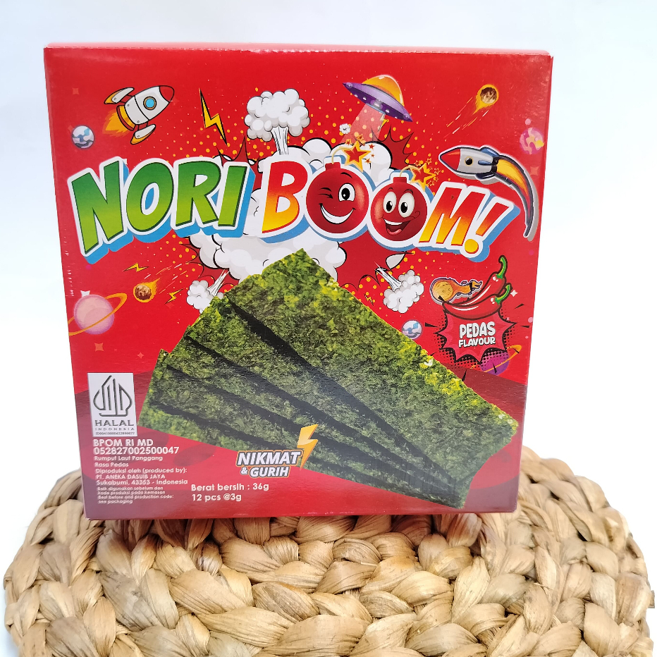 Jual NORI BOOM SNACK RUMPUT LAUT (PAKET KARTON) | Shopee Indonesia