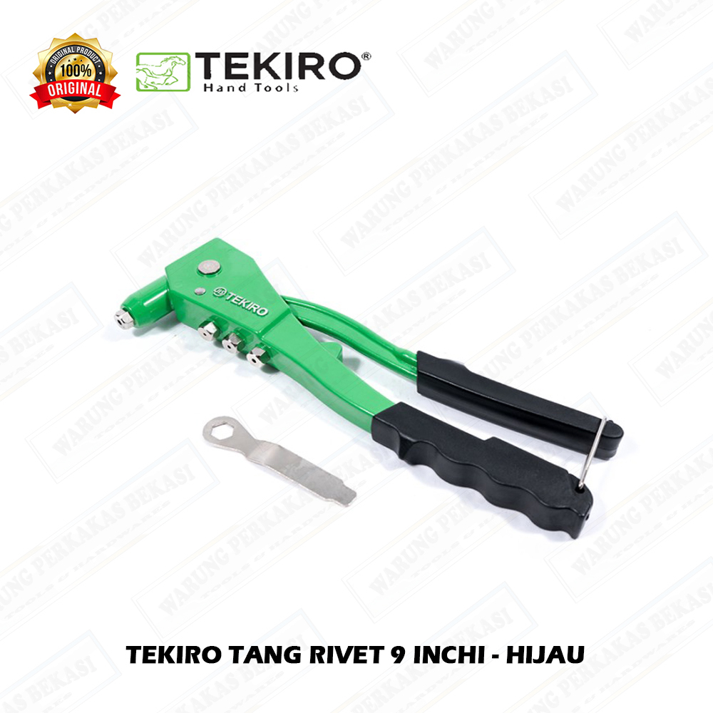Jual TEKIRO Perkakas Hand Riveter Tang Stang Alat Paku Rivet - HIJAU ...