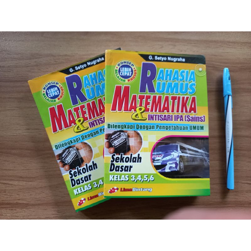 Jual Buku Rahasia Rumus Matematika dan Intisari IPA SAINS Untuk Sekolah ...