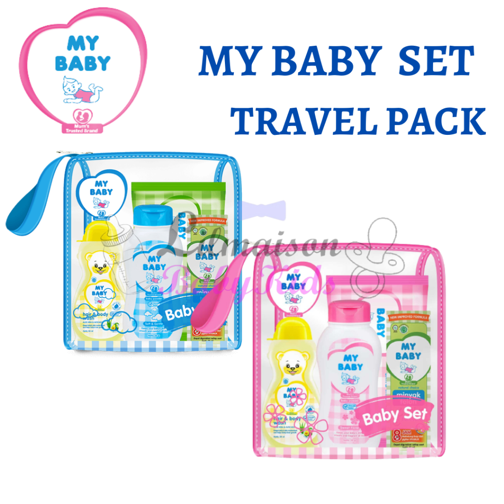 Jual MY BABY MURAH GIFT SET 4IN1 BABY MINI PACK / TRAVEL PACK ...