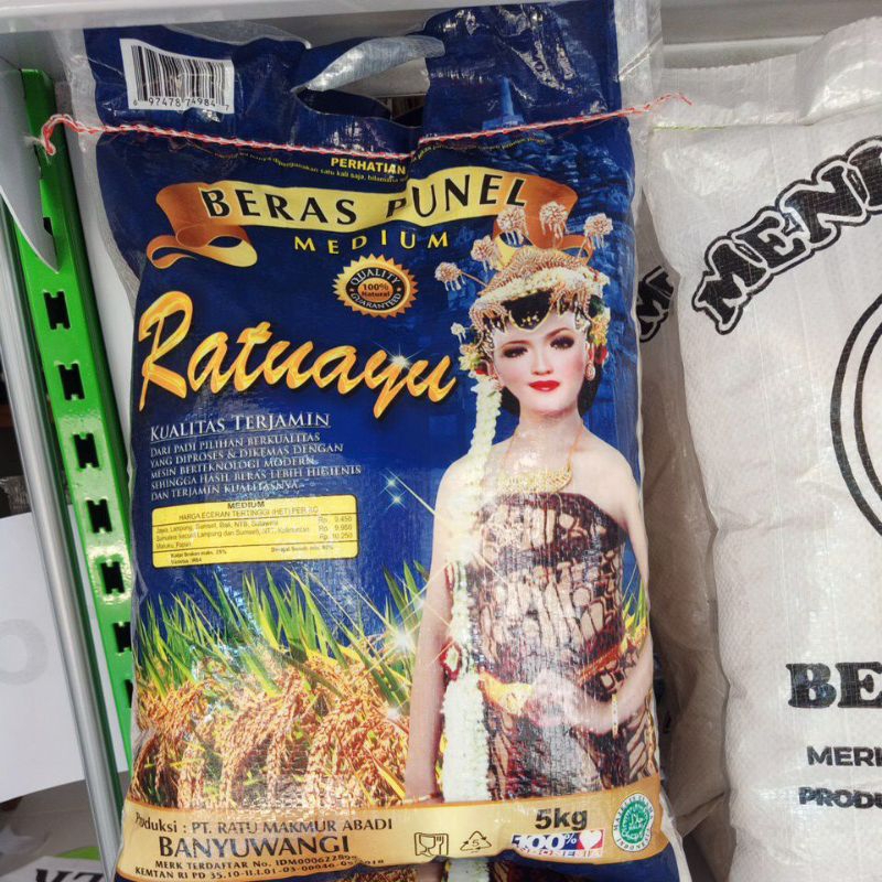 Jual Beras Ratuayu biru 5kg | Shopee Indonesia