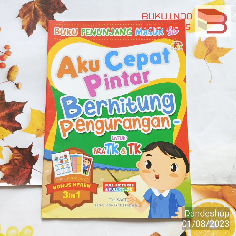 Jual Aku Cepat Pintar Berhitung Pengurangan untuk TK - Buku Anak TK ...