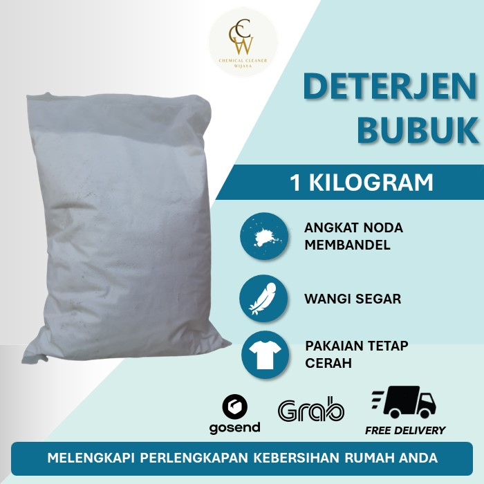 Jual Deterjen Bubuk 1Kg Murah Berkualitas Premium Deterjen Pakaian Baju ...