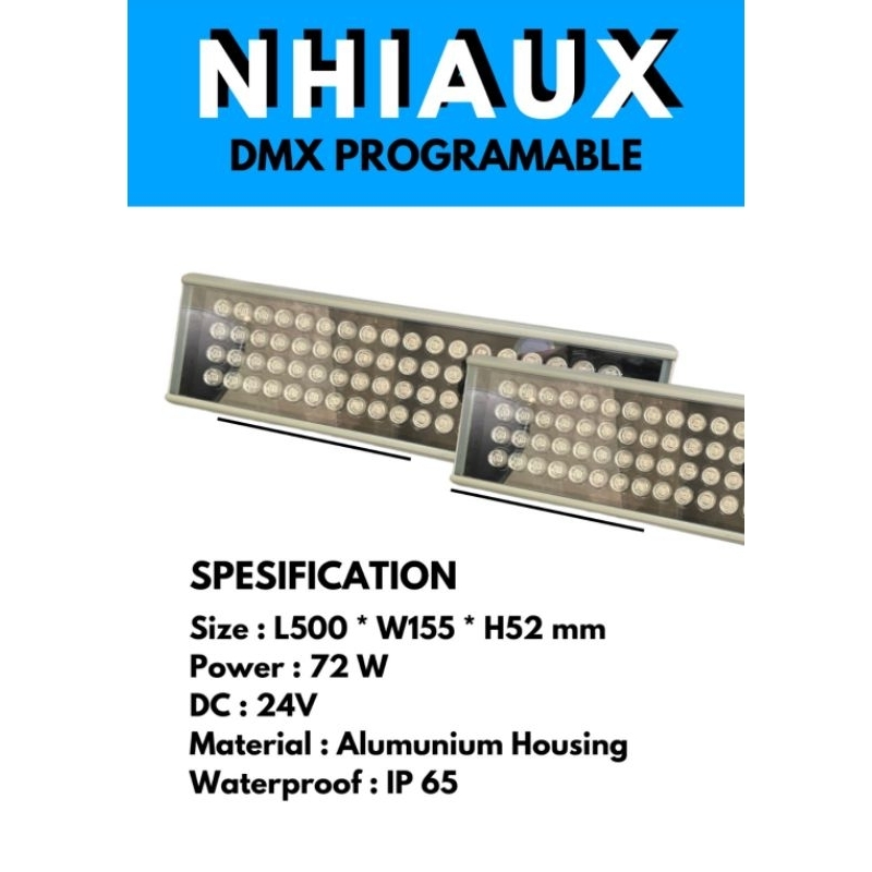 Jual FLOOD LIGHT DMX PROGRAMABLE | Shopee Indonesia