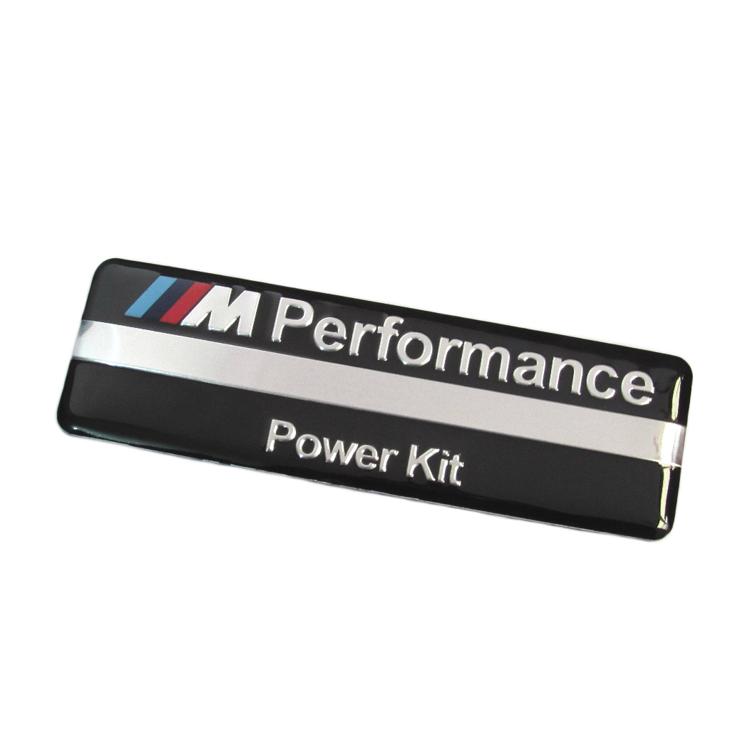 Jual Emblem Tempel ///M Performance Power Kit Ukuran 9x2.9cm | Shopee ...