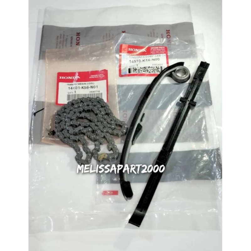 Jual Rantai keteng Ori Thailand K56+Karet tensioner K56 ( Rantai Mesin ...