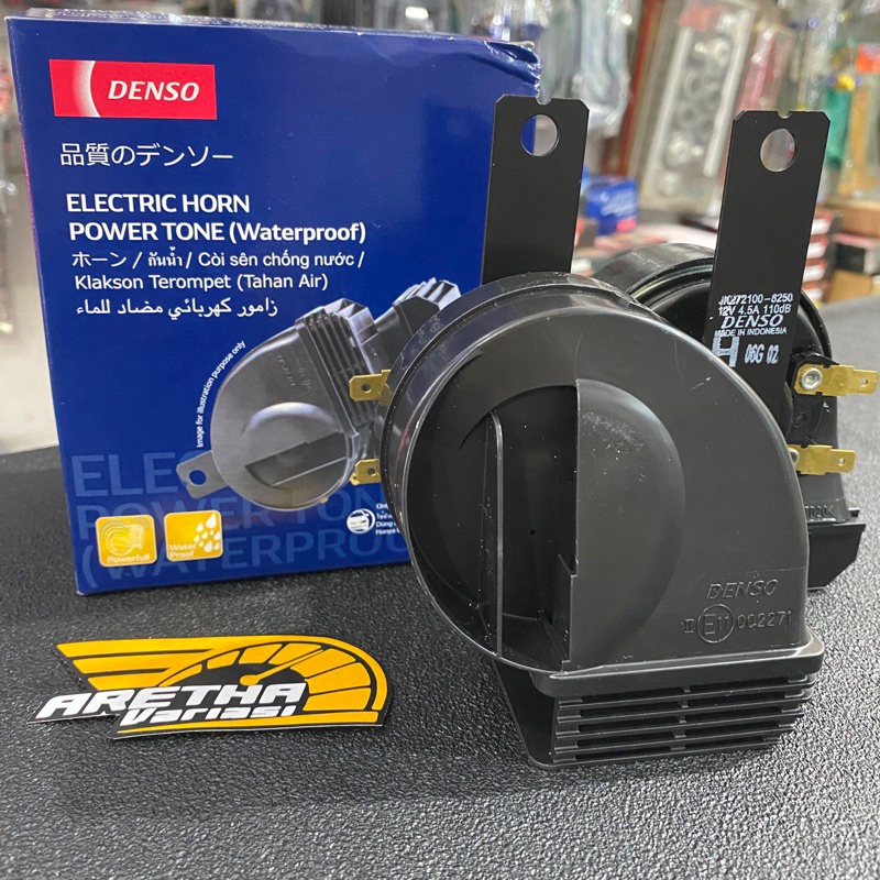 Jual Klakson DENSO Keong Trumpet Waterproof 12V untuk mobil dan motor ...
