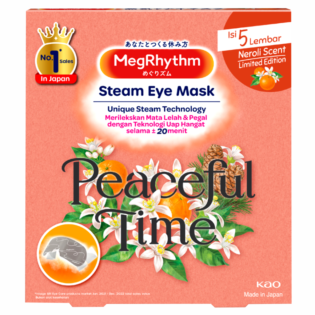 Jual Megrhythm Steam Eye Mask Box (5pcs) | Shopee Indonesia