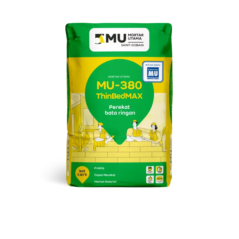 Jual MU 380 40kg Mortar Utama Semen Instant Perekat Lem Bata Ringan ...
