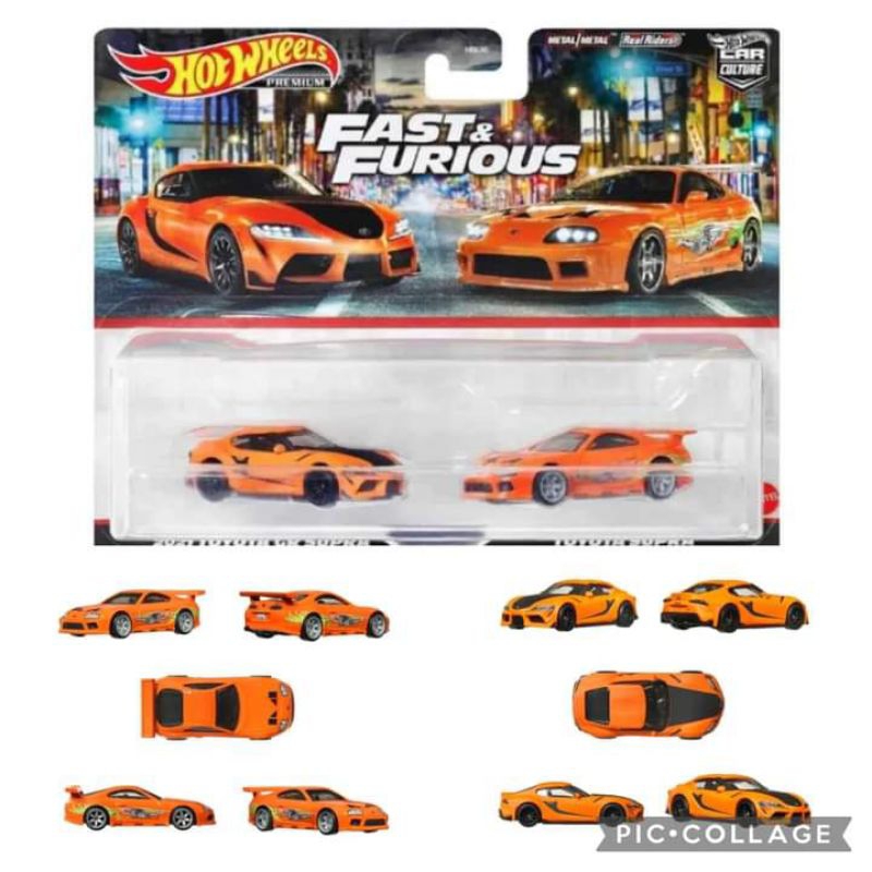 Jual Hot Wheels Toyota Supra Fast And Furious 2 Pack Sticker Japan ...
