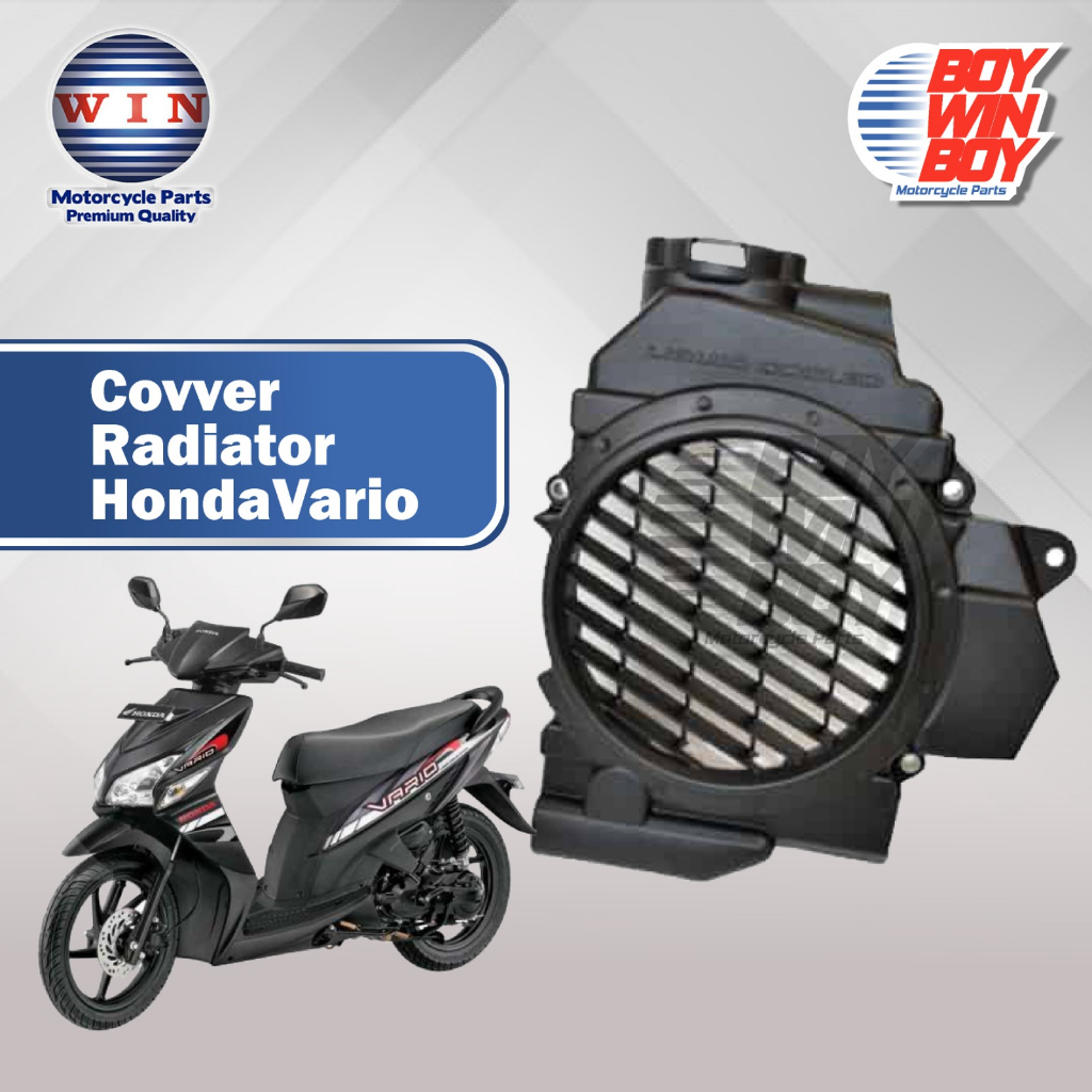 Jual Cover tutup kipas radiator Vario tutup pelindung radiator cover ...