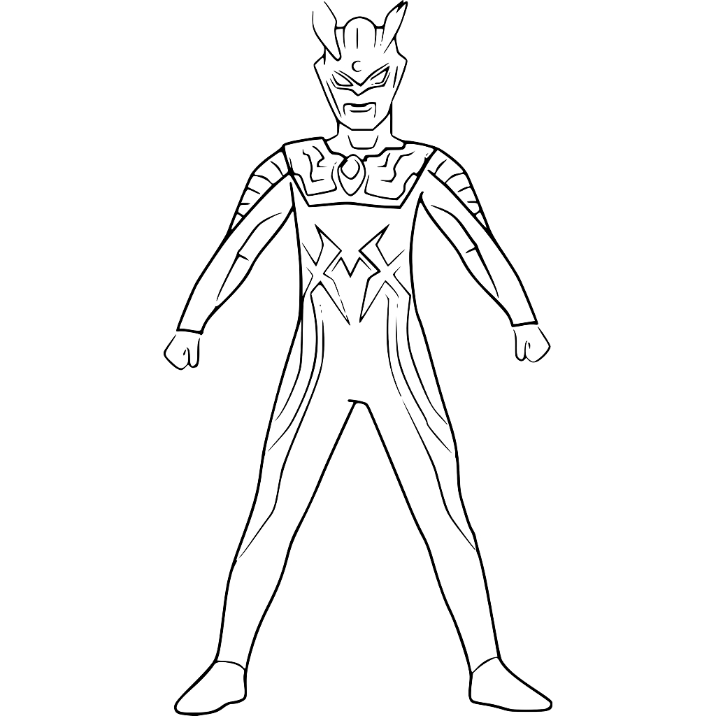 Jual Gambar Sketsa Mewarnai / Ultraman / Part 1 / Gambar Sketsa ...