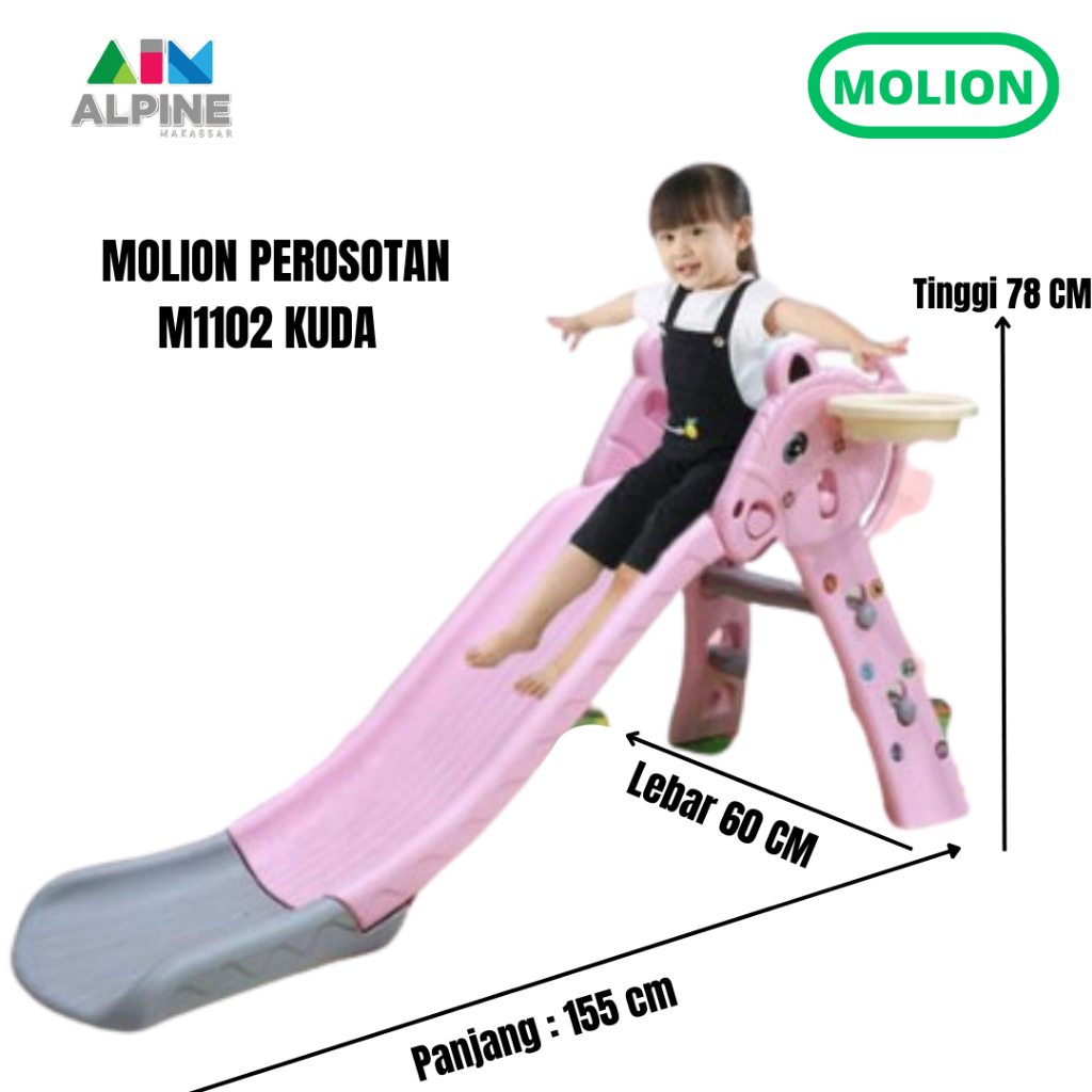 Jual MOLION PEROSOTAN/SELUNCURAN M1102 KUDA + RING BASKET | Shopee ...