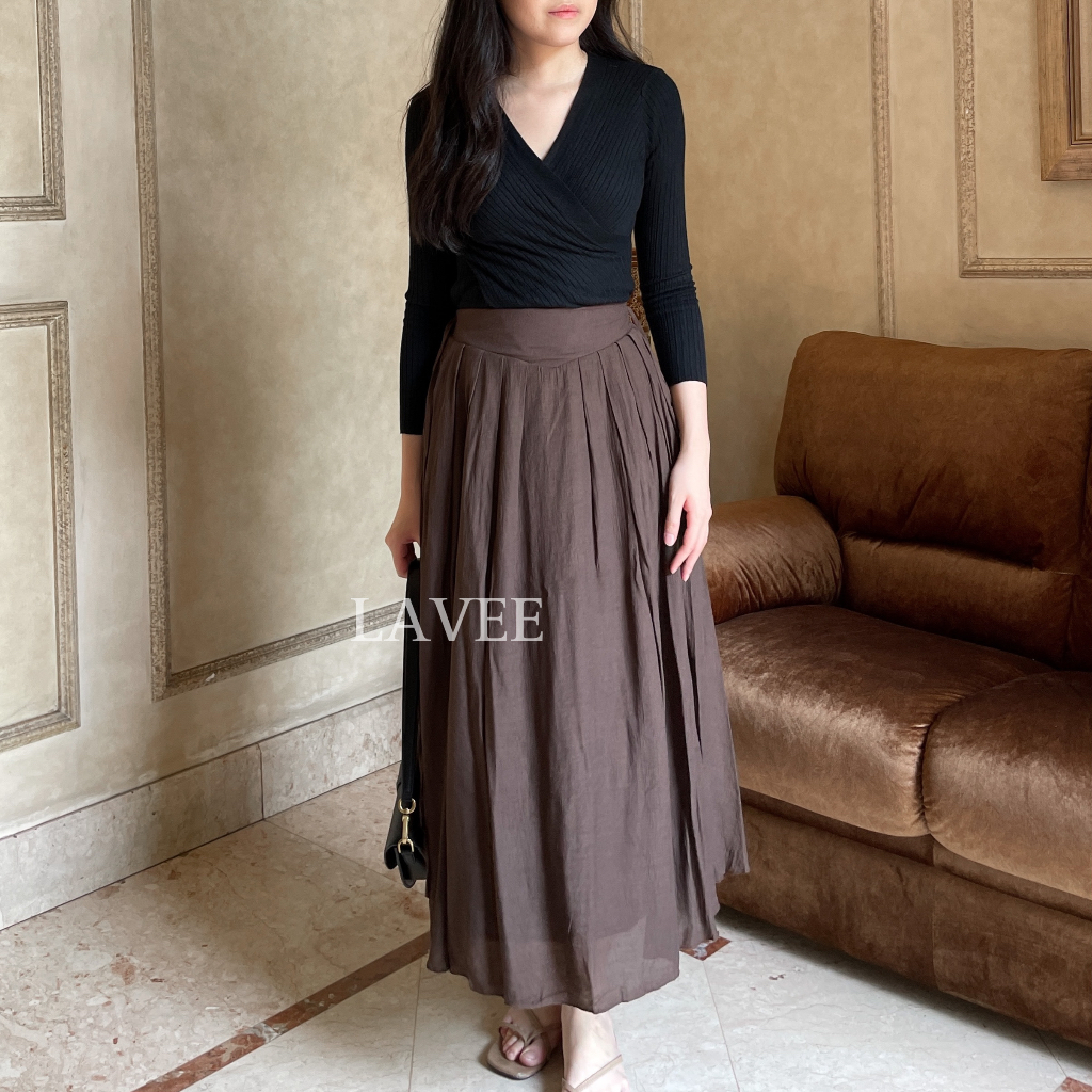 Jual LAVEE - Jessie Skirt - LAVEE APPAREL / Rok Panjang Maxi Wanita ...