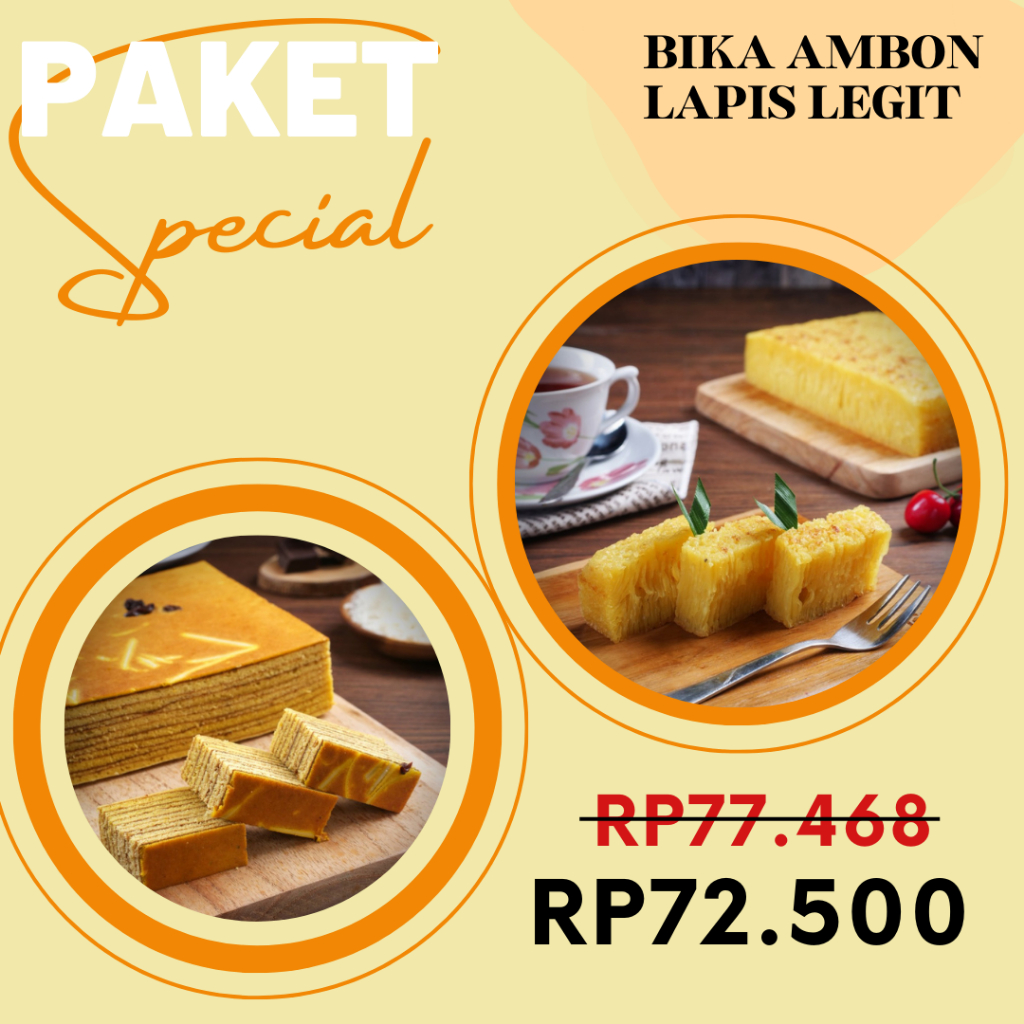 Jual Bika Ambon / Lapis Legit / Kue Bika Ambon Medan | Shopee Indonesia