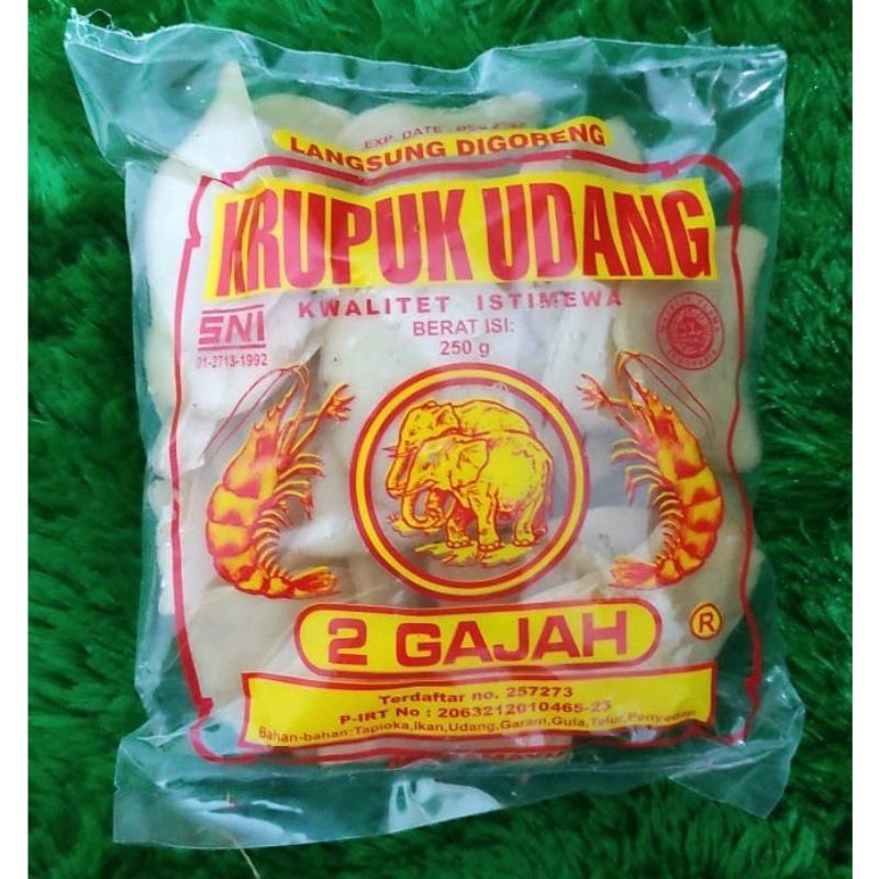 Jual Kerupuk Udang Cap Gajah Kerupuk Gurih Shopee Indonesia