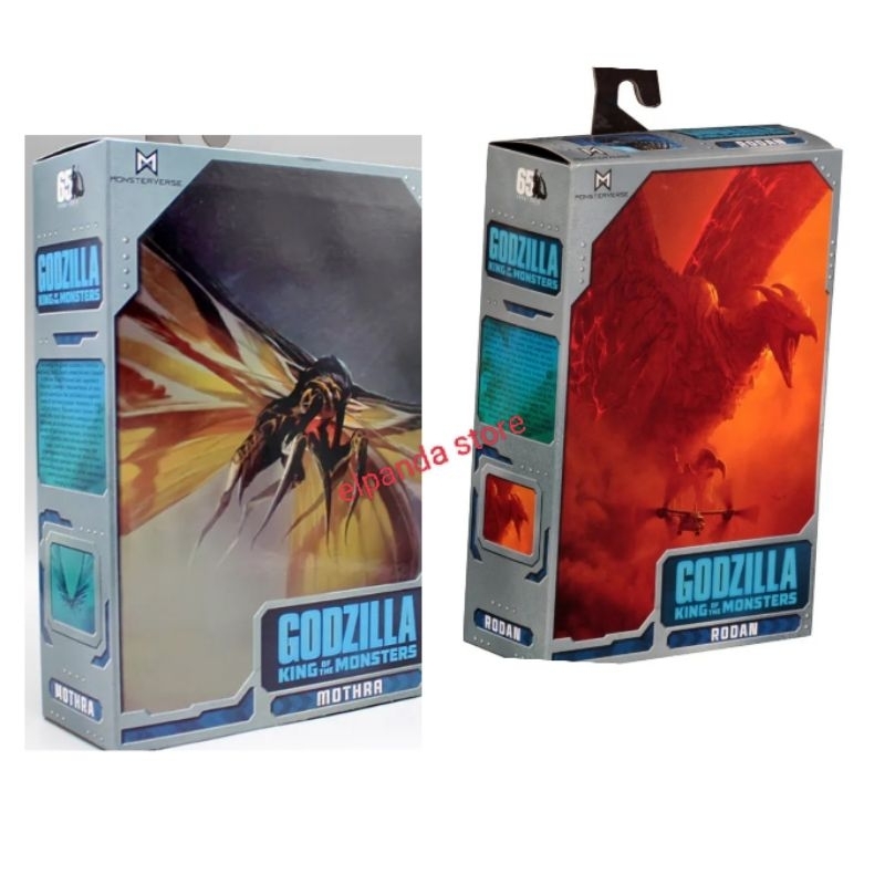 Jual Neca Godzilla The King Of Monster Rodan Mothra Action Figure ...