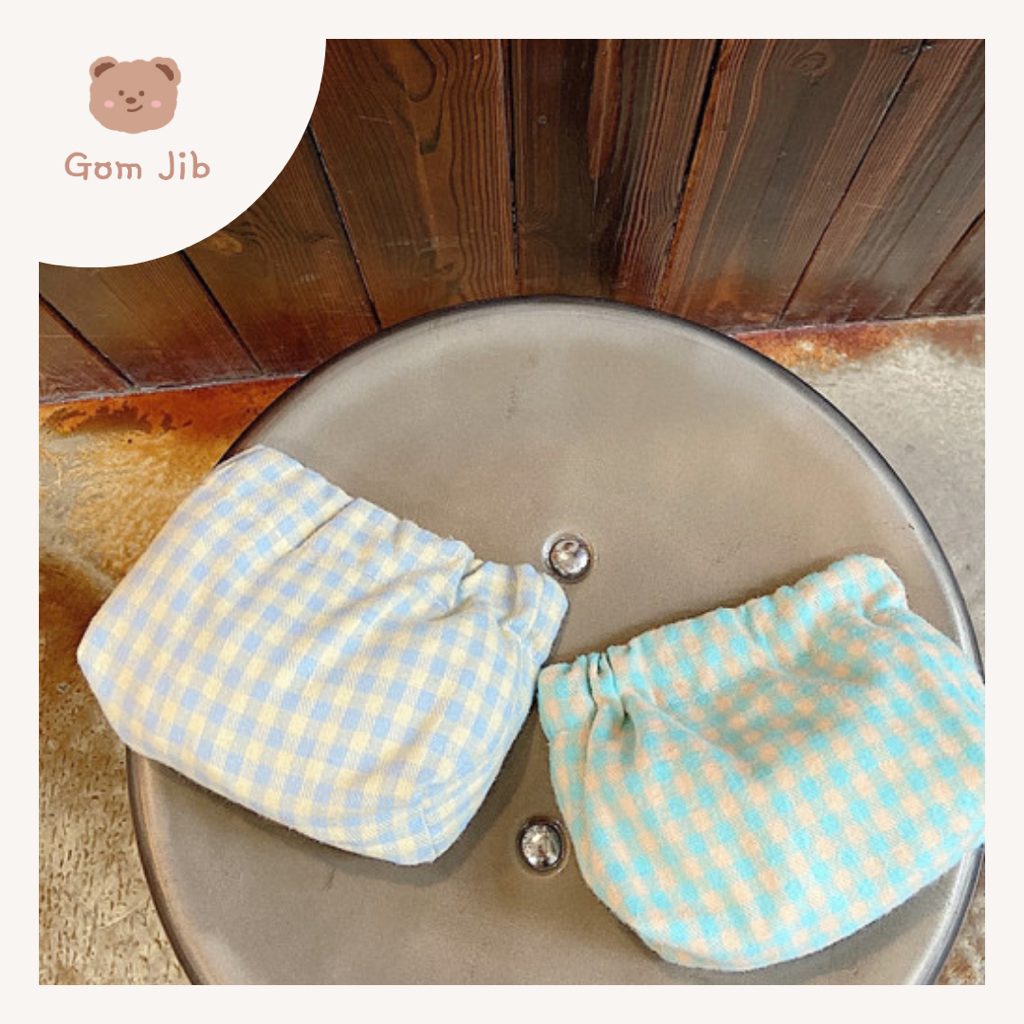 Jual Dompet Mini / Mini Pouch / Coin Purse / Dompet Koin Gingham Kotak ...